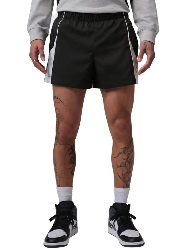 JORDAN Brooklyn Fleece Shortie Shorts - Black