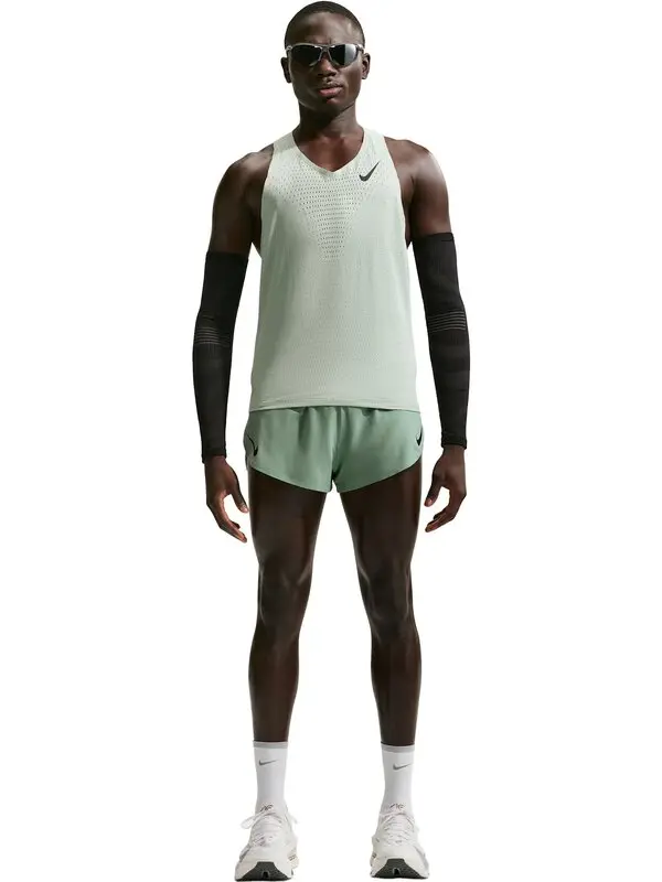 Nike Aeroswift Dri-fit Adv 2" Brief-lined Running Shorts - Green