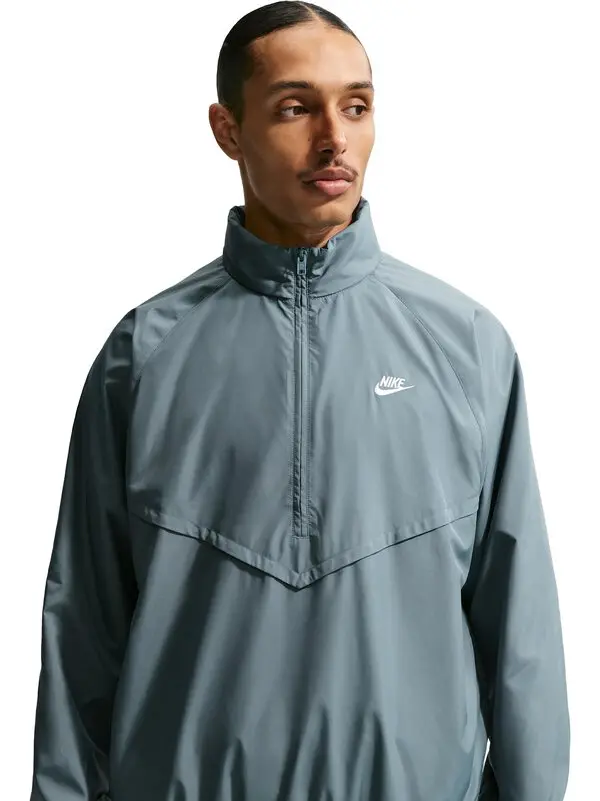 Nike Windrunner Lightweight Half-zip Jacket - Grey
