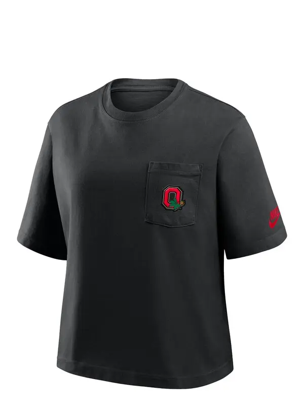 Nike Ohio State Legacy Pocket Boxy T-shirt - Black