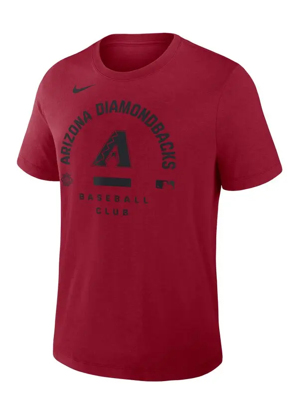 Nike Arizona Diamondbacks Authentic Collection Early Work Dri-fit Mlb T-shirt - Red