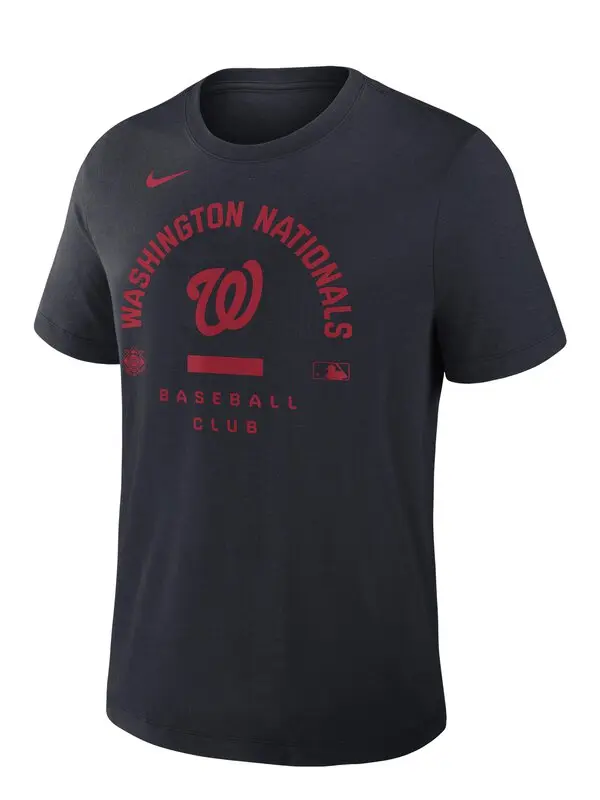 Nike Washington Nationals Authentic Collection Early Work Dri-fit Mlb T-shirt - Blue