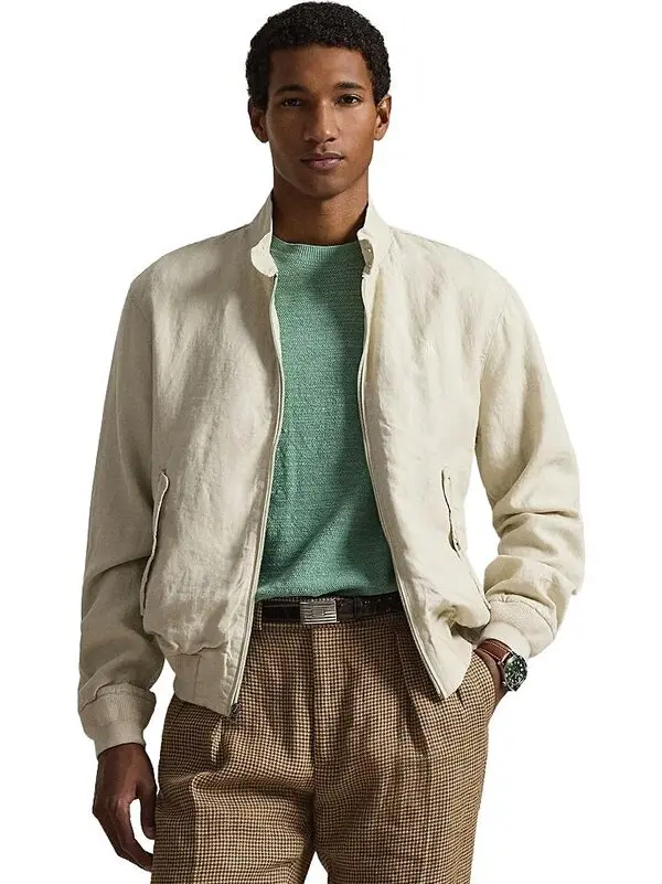 Polo Ralph Lauren Bedford Linen Jacket - Basic Sand