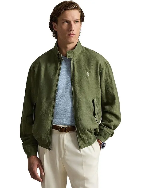 Polo Ralph Lauren Bedford Linen Jacket - Olive