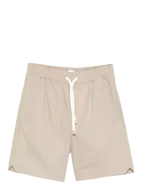 Eleventy Drawstring Deck Shorts - Neutrals