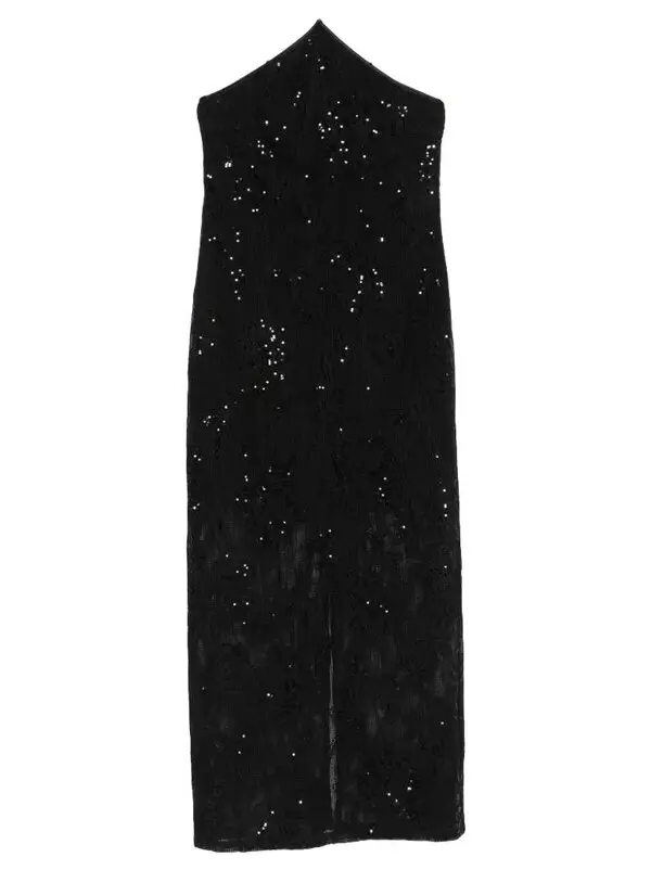 ISABELLE BLANCHE Strappy Maxi Dress - Black