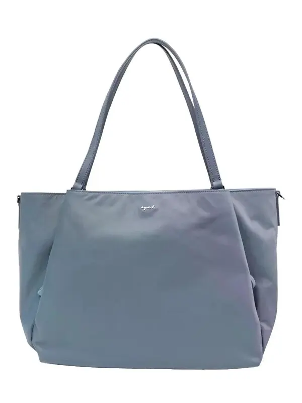 AGNES B. Large Origami Tote - Blue