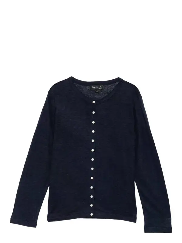 AGNES B. Le Petit Cardigan - Blue