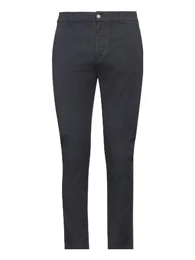DANIELE ALESSANDRINI Tapered Leg Cotton-blend Trousers - Blue