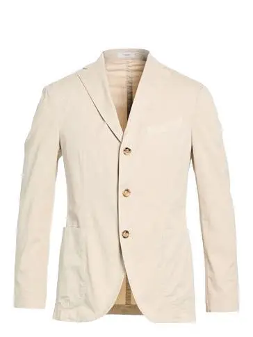 Boglioli Blazer Size Cotton, Elastane - Beige