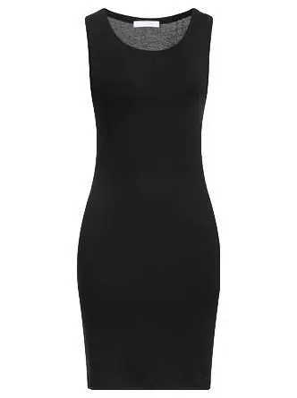 Helmut Lang Mini Dress In Pima Cotton And Modal - Black
