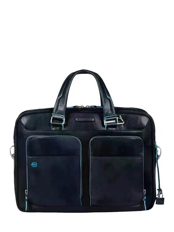 PIQUADRO Top Handle Laptop Bag - Blue