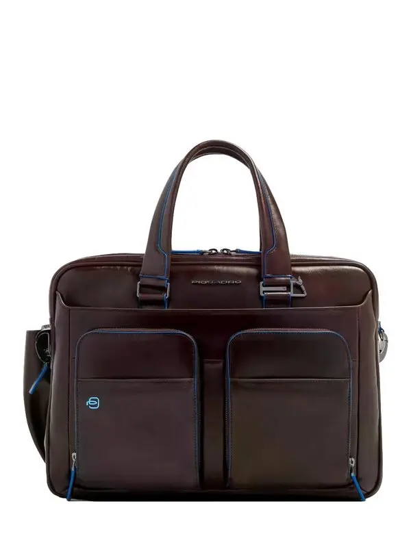PIQUADRO Expandable Laptop Bag - Brown