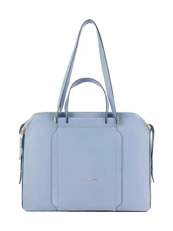 PIQUADRO Circle Shoulder Bag - Blue