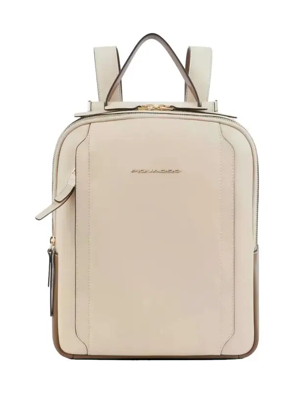 PIQUADRO Top Handle Backpack - Neutrals