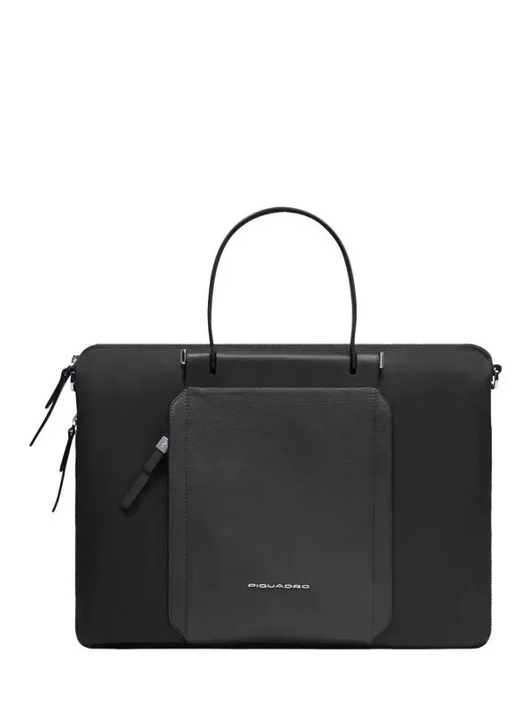 PIQUADRO Circle Slim Laptop Bag - Black