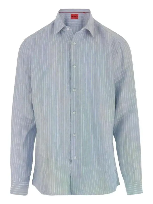 BOSS Striped Shirt - Blue