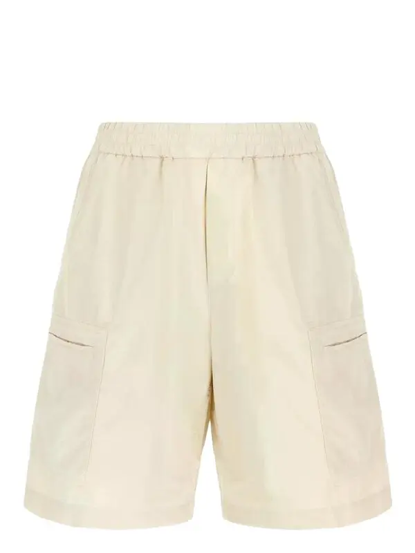 Iceberg Elasticated Bermuda Shorts - Neutrals