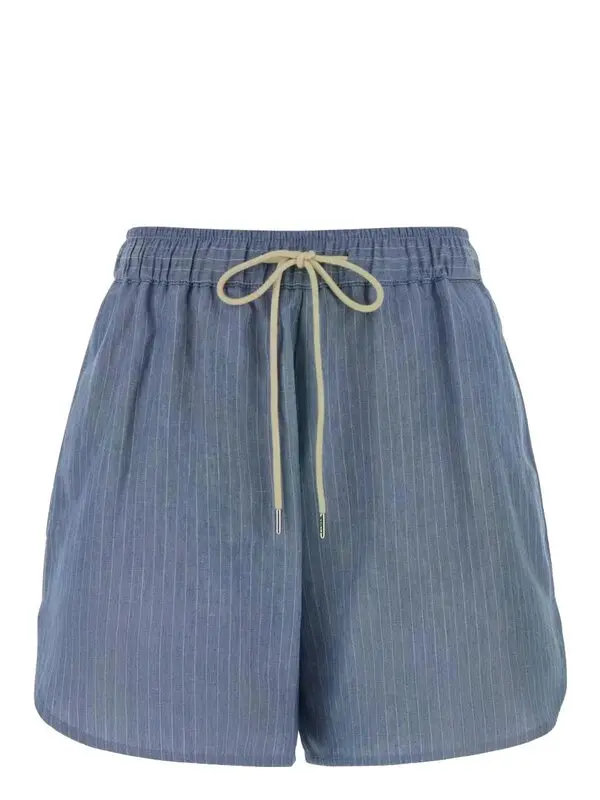 Jacob Cohen Striped Shorts - Blue