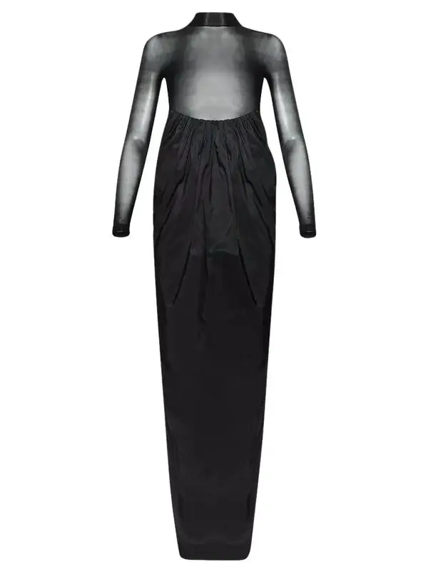 Burc Akyol Sultan Vestale Maxi Dress - Black