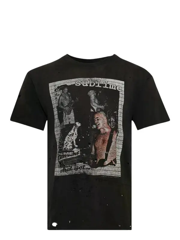 EARTHLING VIP Sublime Printed T-shirt - Black