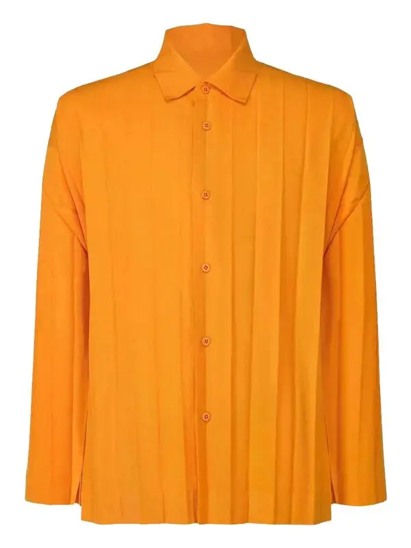 Issey Miyake Edge Ensemble Shirt - Orange