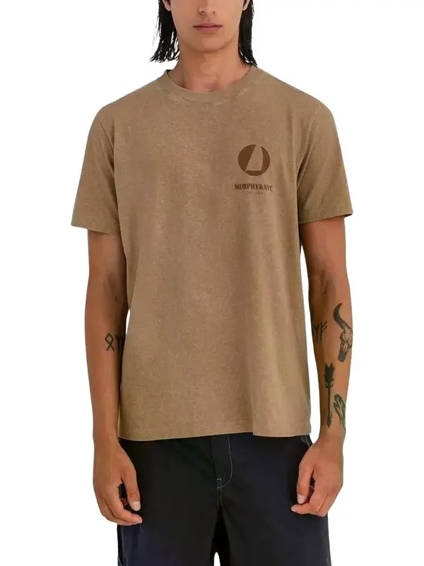 MURPHY&NYE Logo T-shirt - Brown