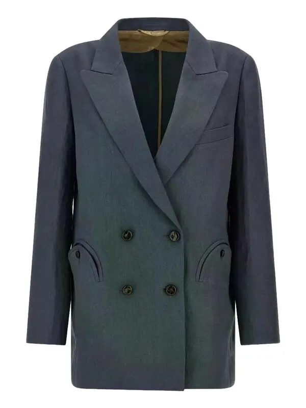 BLAZÉ MILANO Everyday Double-breasted Blazer - Blue
