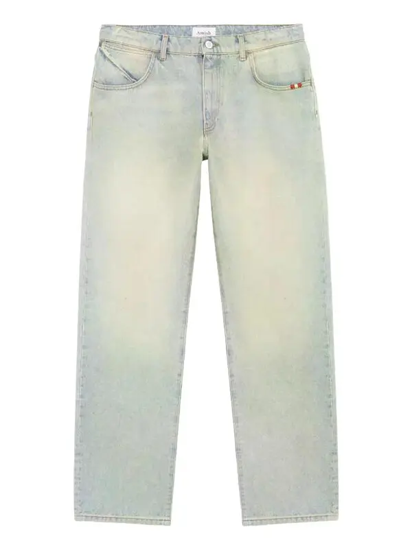 AMISH James Light Wash Jeans - Blue