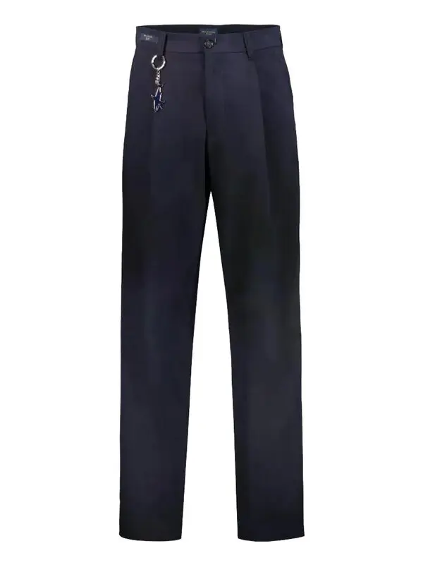 Paul & Shark Side-pockets Trousers - Blue