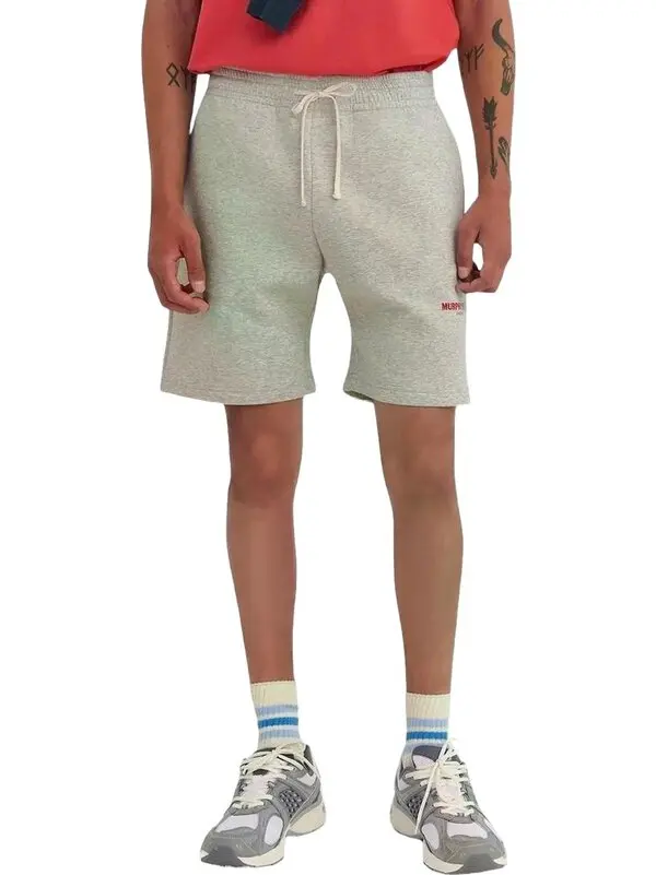 MURPHY&NYE Drawstring Back-pocket Shorts - Grey