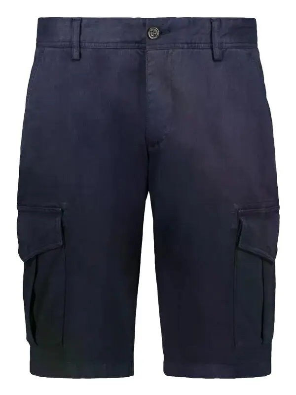 Paul & Shark Straight-leg Cargo Shorts - Blue
