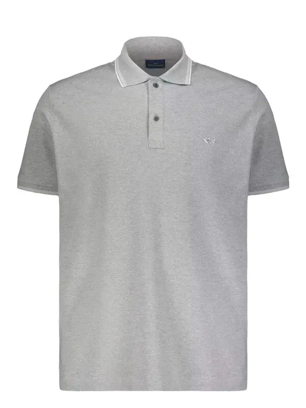 Paul & Shark Short-sleeve Polo Shirt - Grey