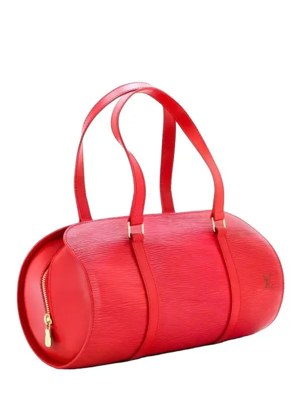 LOUIS VUITTON Soufflot Epi Leather Handbag - Red