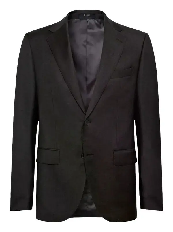 Boggi Milano Single-breasted Blazer - Grey