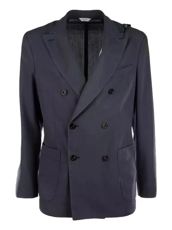 Boglioli Double-breasted Blazer - Blue