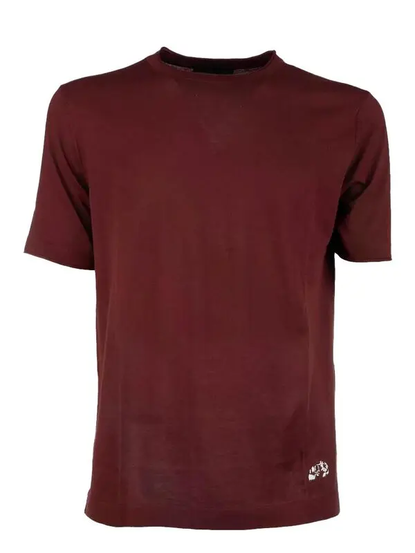 GABRIELE PASINI Crew-neck T-shirt - Red