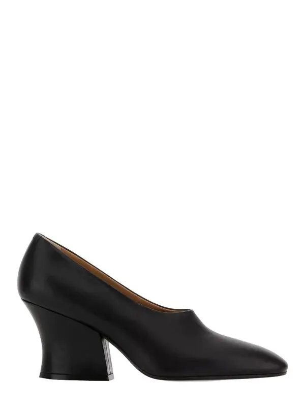 JIL SANDER Sculpted Heeled Pumps - Black