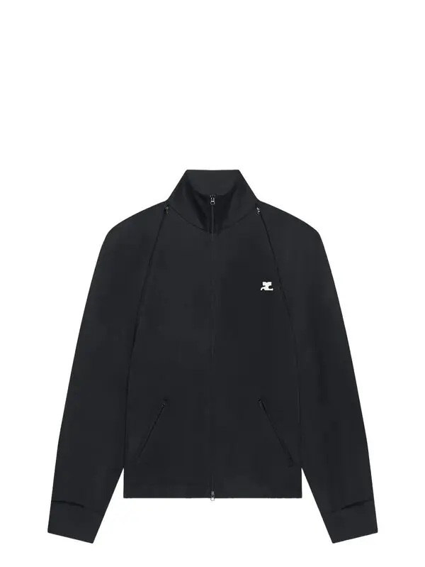 COURREGES Logo-detail Sweatshirt - Black
