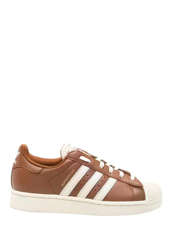 Adidas Superstar Lace-up Sneakers - Brown