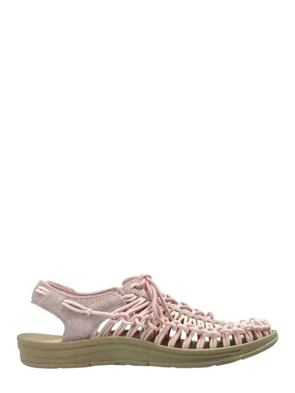 Keen Woven Detail Slingback Sneakers - Pink
