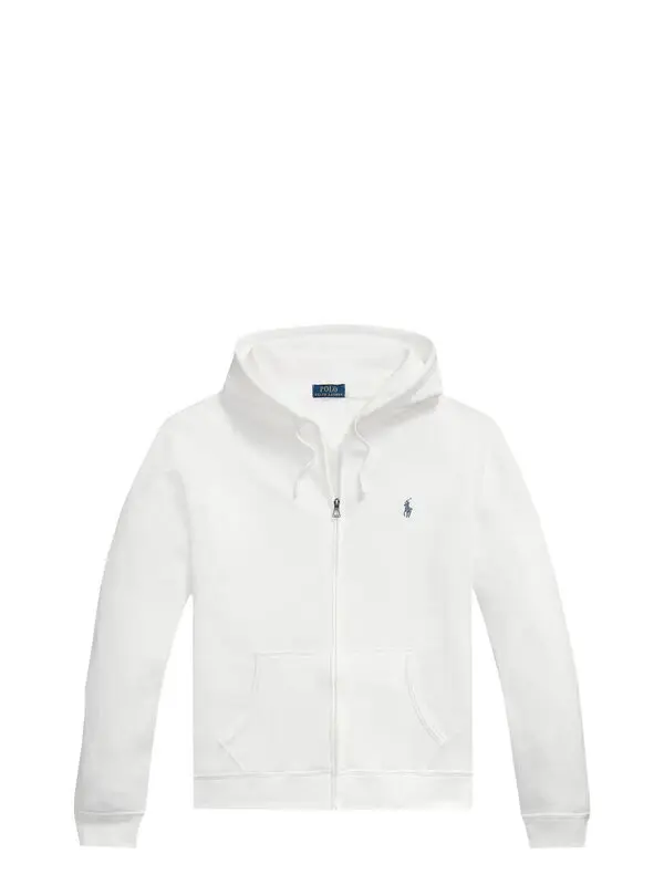 Polo Ralph Lauren Zip-up Hoodie - White