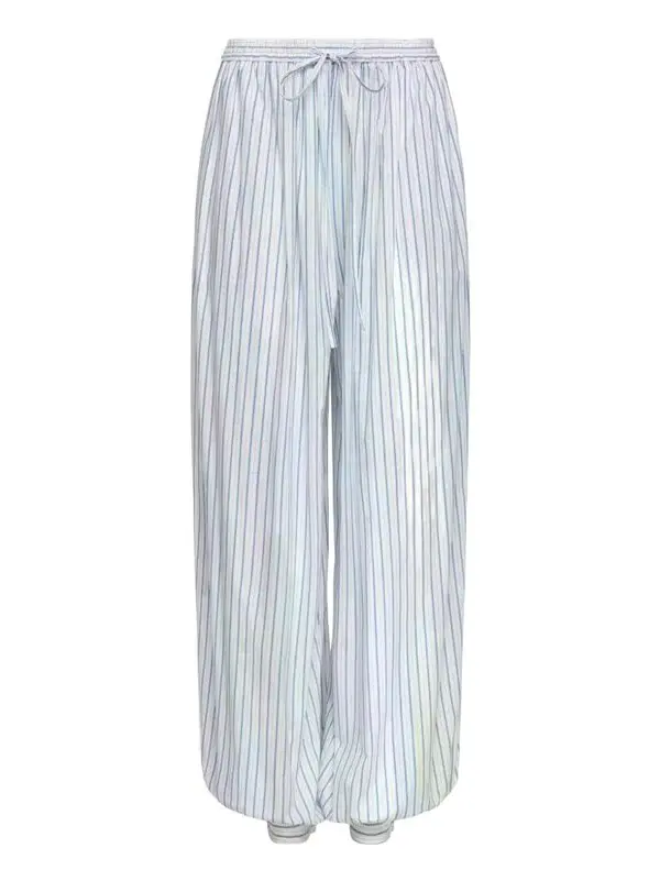 Cinq À Sept Striped Verne Trousers - White