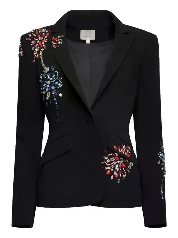 Cinq À Sept Embellished Kendall Jacket - Black