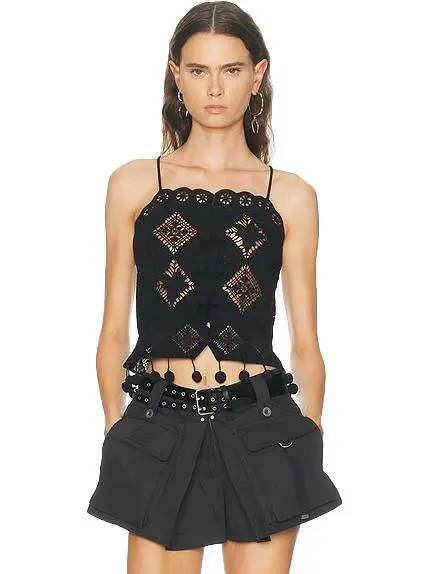 Isabel Marant Étoile Nelssy Top - Black
