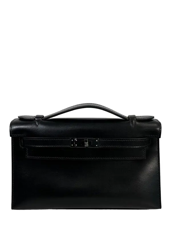 Hermès Kelly So Box Leather - Black