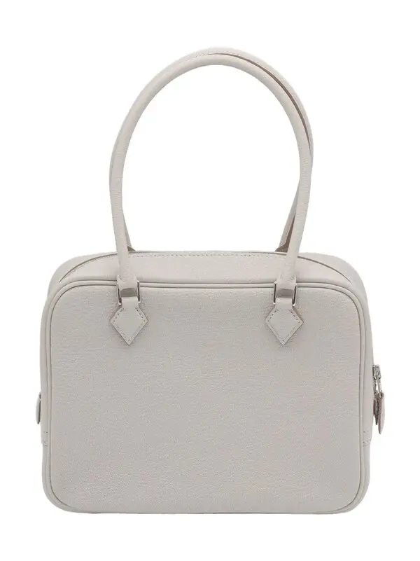 Hermès Plume Chevre Gris Perle - Grey