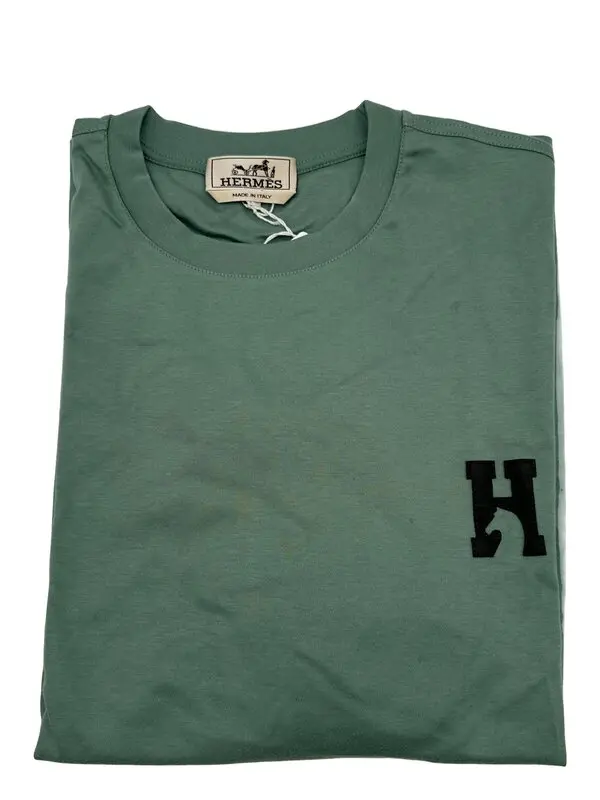 Hermès T-shirt Cheval - Green