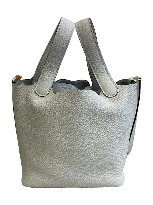 Hermès Picotin - White