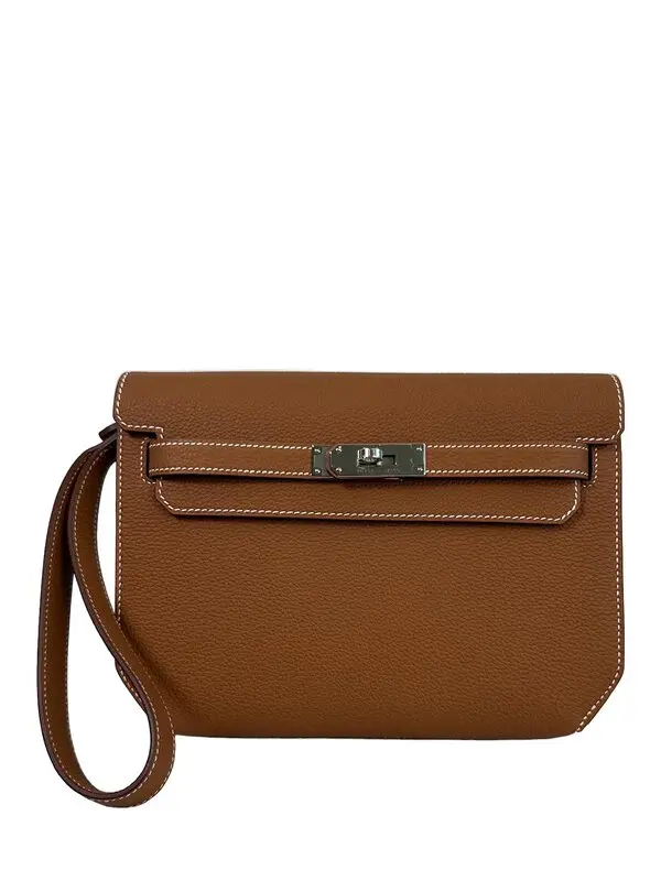 Hermès Kelly Depeches Pouch - Brown